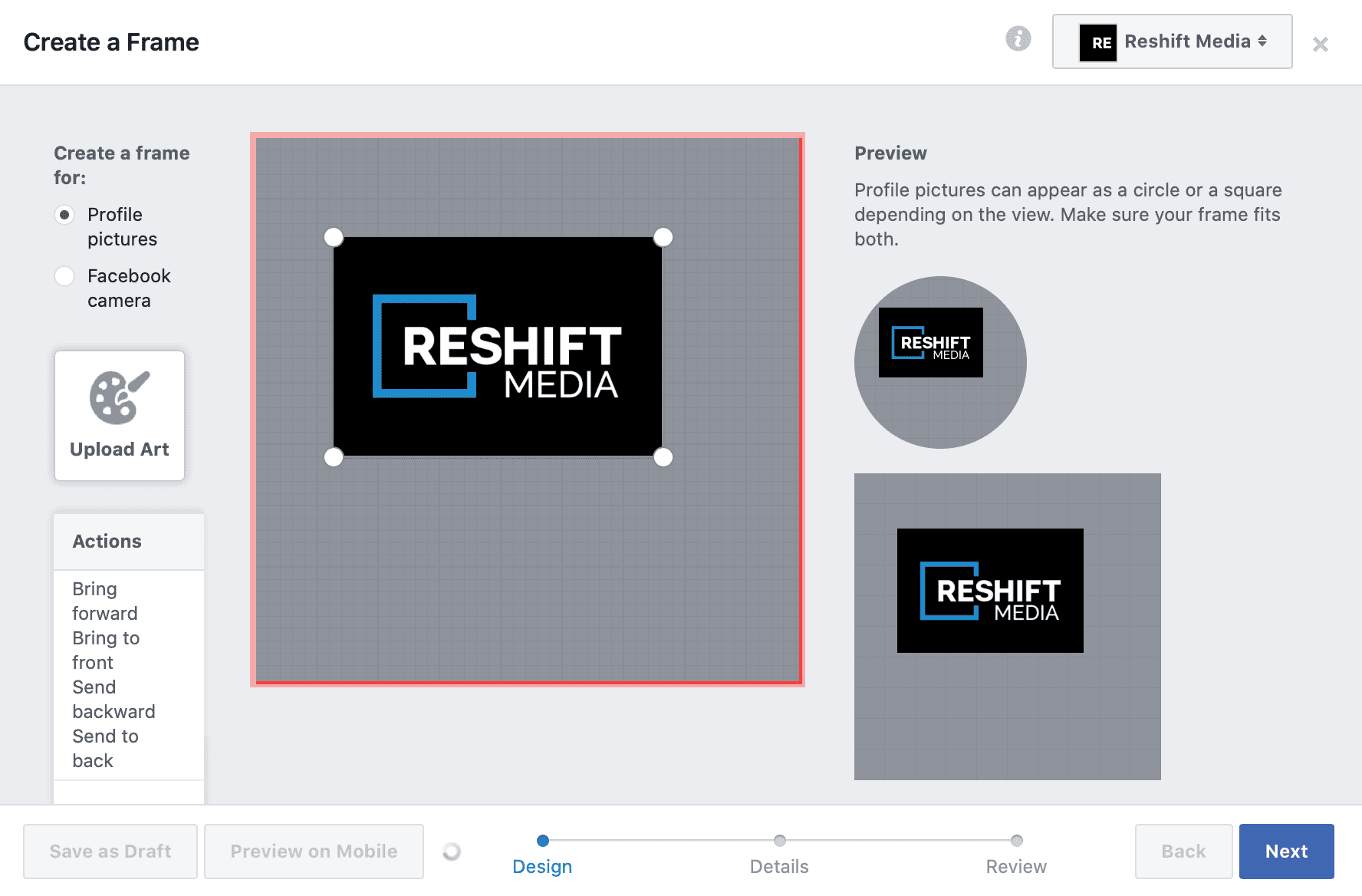 How To Use Facebook Frames To Promote Your Brand - Reshift Media
